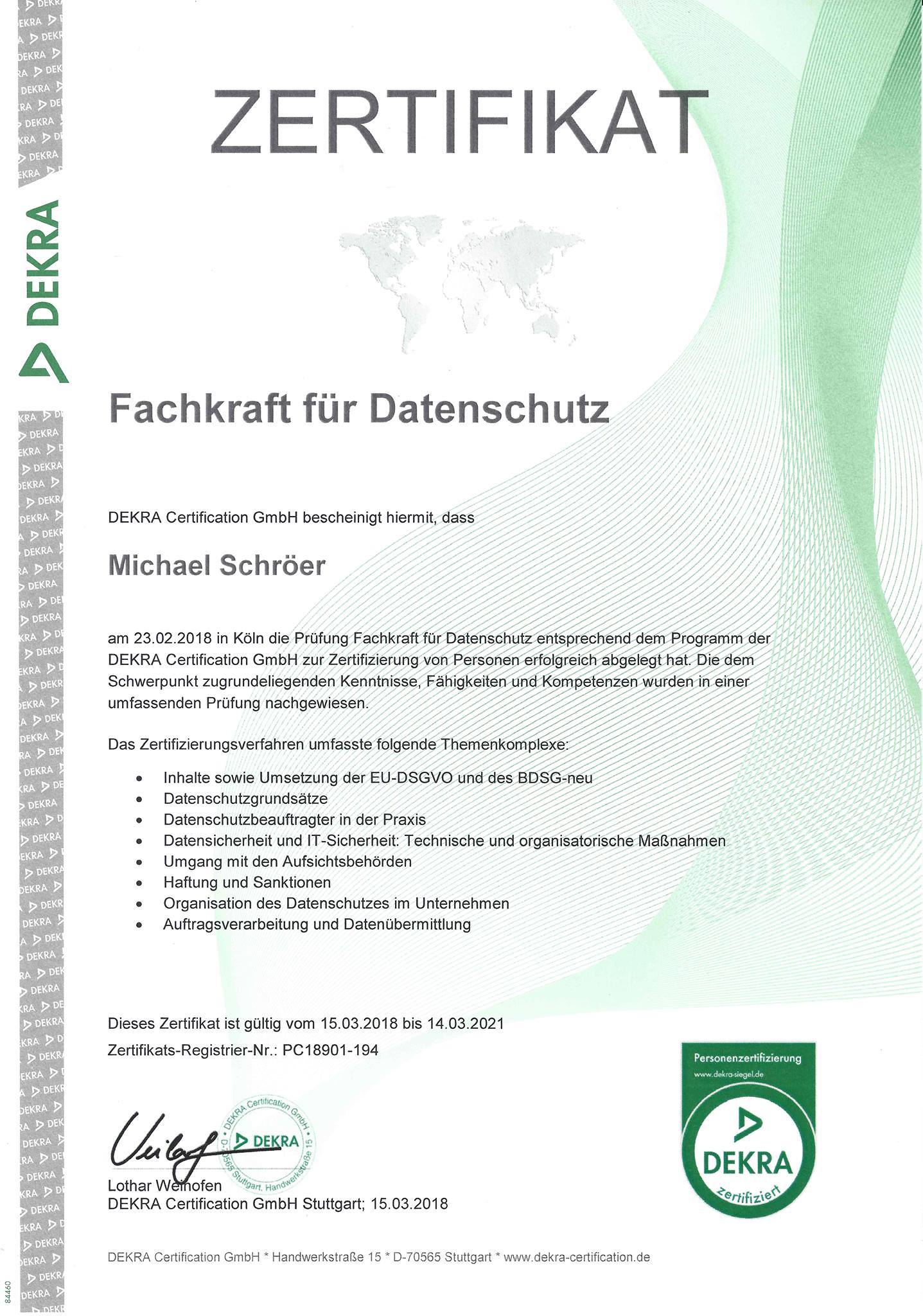 Datensicherheit | SISCON.systems GmbH & Co. KG